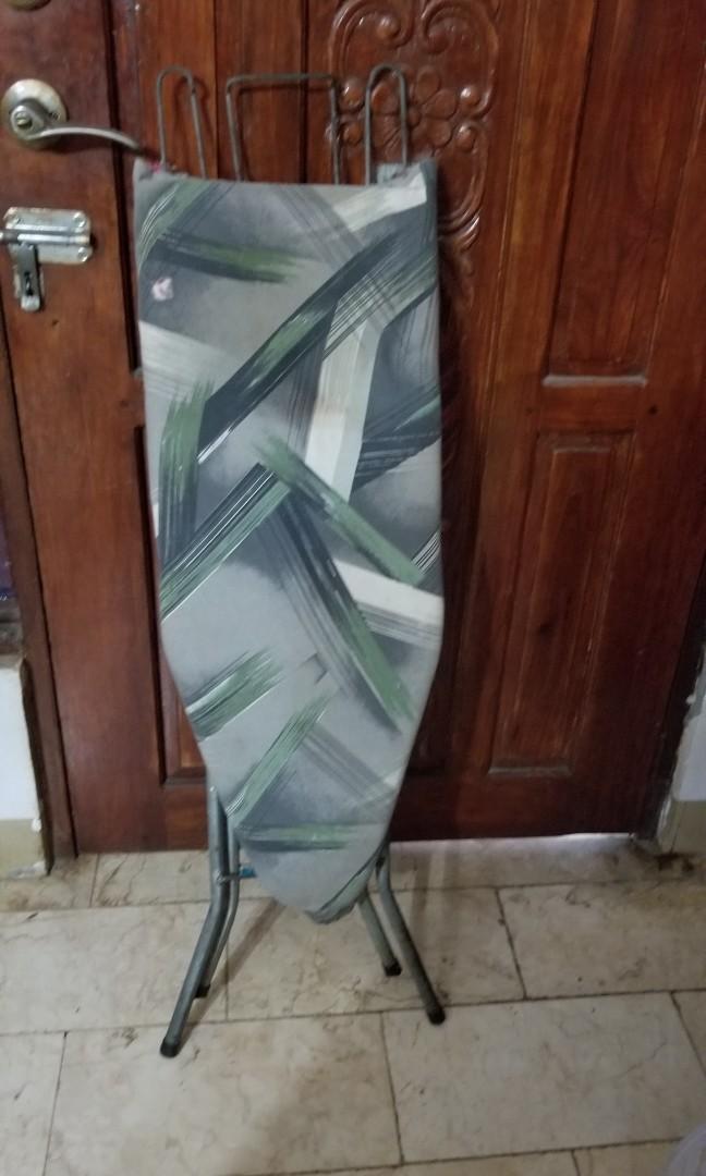 Folding metal iron stand, Furniture & Home Living, Home Improvement ...