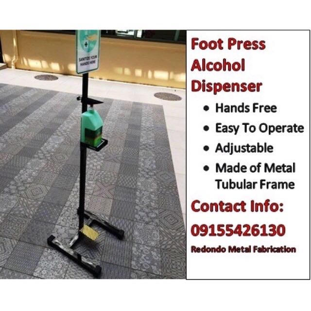 Foot Press Alcohol Dispenser, Beauty & Personal Care, Sanitizers ...