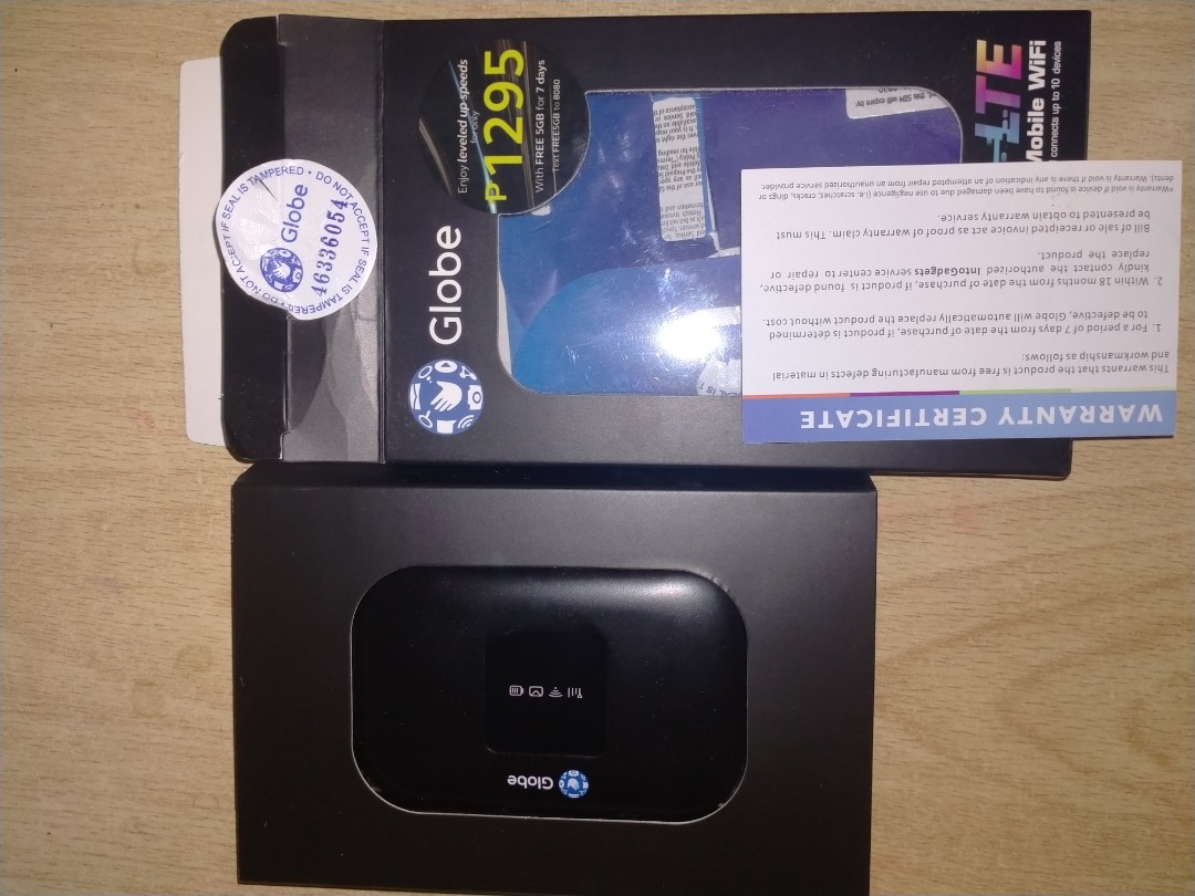 Globe LTE pocket wifi, Health & Nutrition, Assistive & Rehabilatory ...