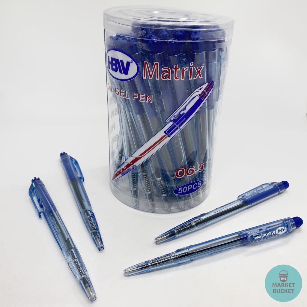 HBW Matrix Ballpen, Hobbies & Toys, Stationary & Craft, Craft Supplies ...