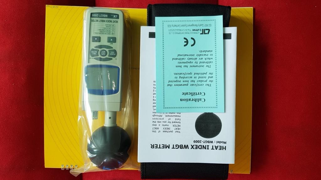 Heat Index, Heat Stress, WBGT Meter, Wet-Bulb Globe Temperature Meter ...