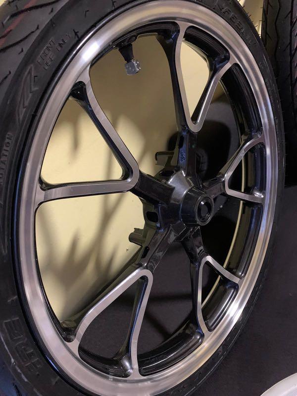 Honda Super Cub 125 Original 17” Rims and Tyres, Motorcycles ...