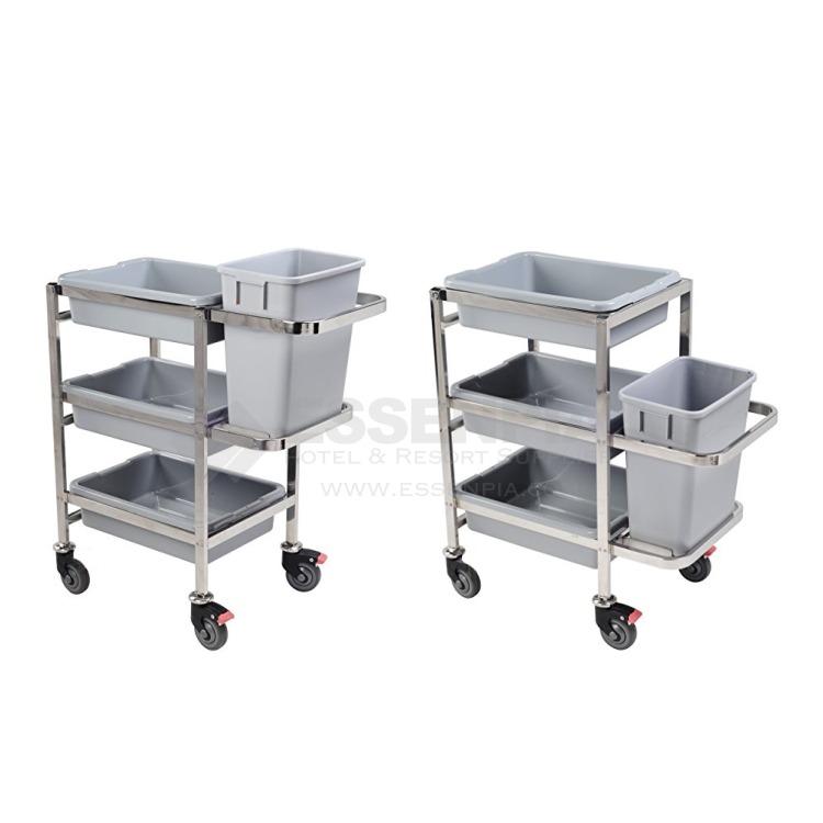 Hotel Multi-Functional Food Trolley Service Trolley Utility Trolley ...