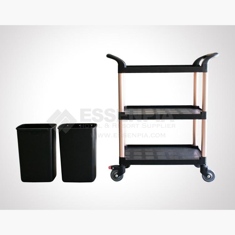 Hotel Multi-Functional Food Trolley WITH BUCKET Service Trolley WITH ...