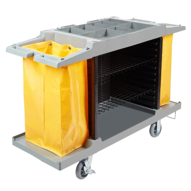 HOUSEKEEPING CART HOTEL AMENITY CART CLEANING CART Housekeeping Trolley ...