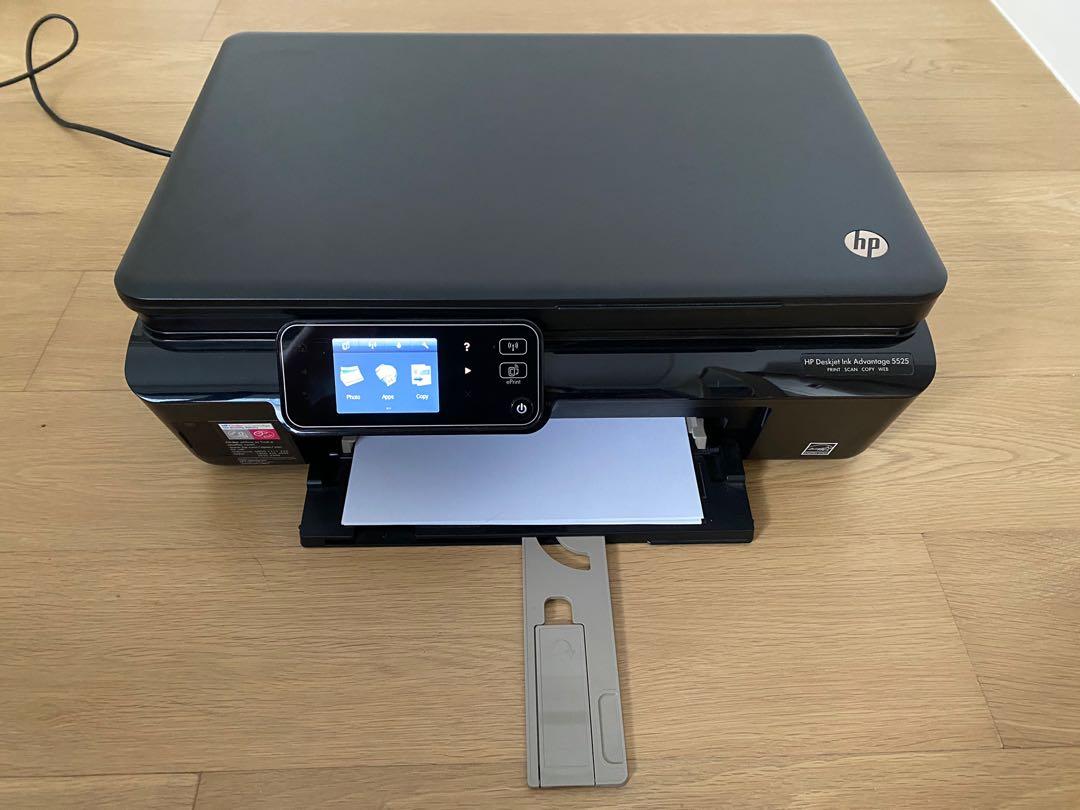 HP Deskjet Ink Printer 5525, Computers & Tech, Printers, Scanners ...