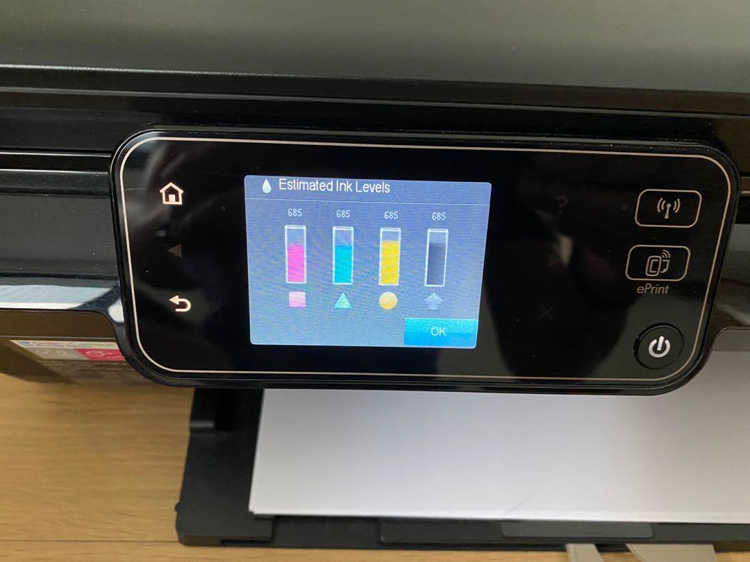 HP Deskjet Ink Printer 5525, Computers & Tech, Printers, Scanners ...