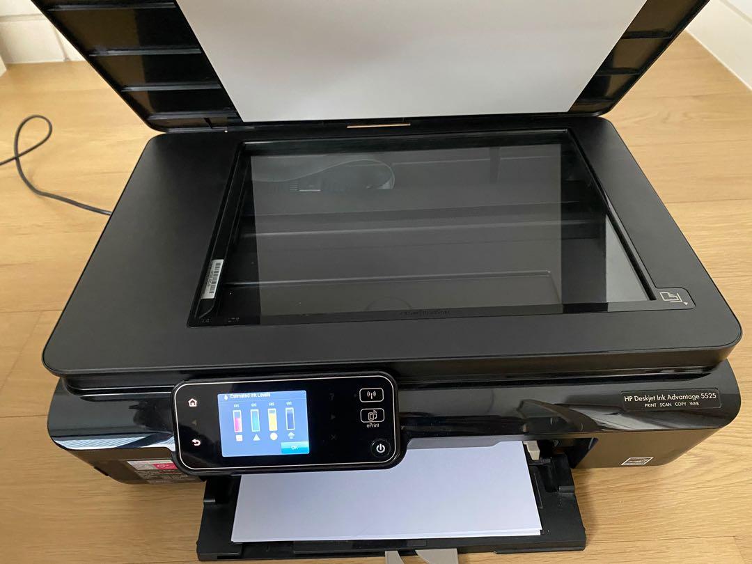 HP Deskjet Ink Printer 5525, Computers & Tech, Printers, Scanners ...