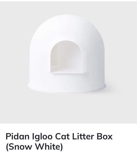 Igloo Cat Litter Box, Pet Supplies, Homes & Other Pet Accessories on ...