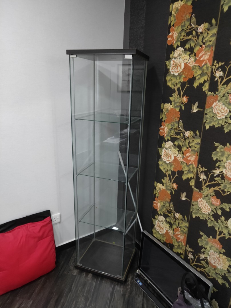 IKEA Display Cabinet, Furniture & Home Living, Furniture, Shelves ...