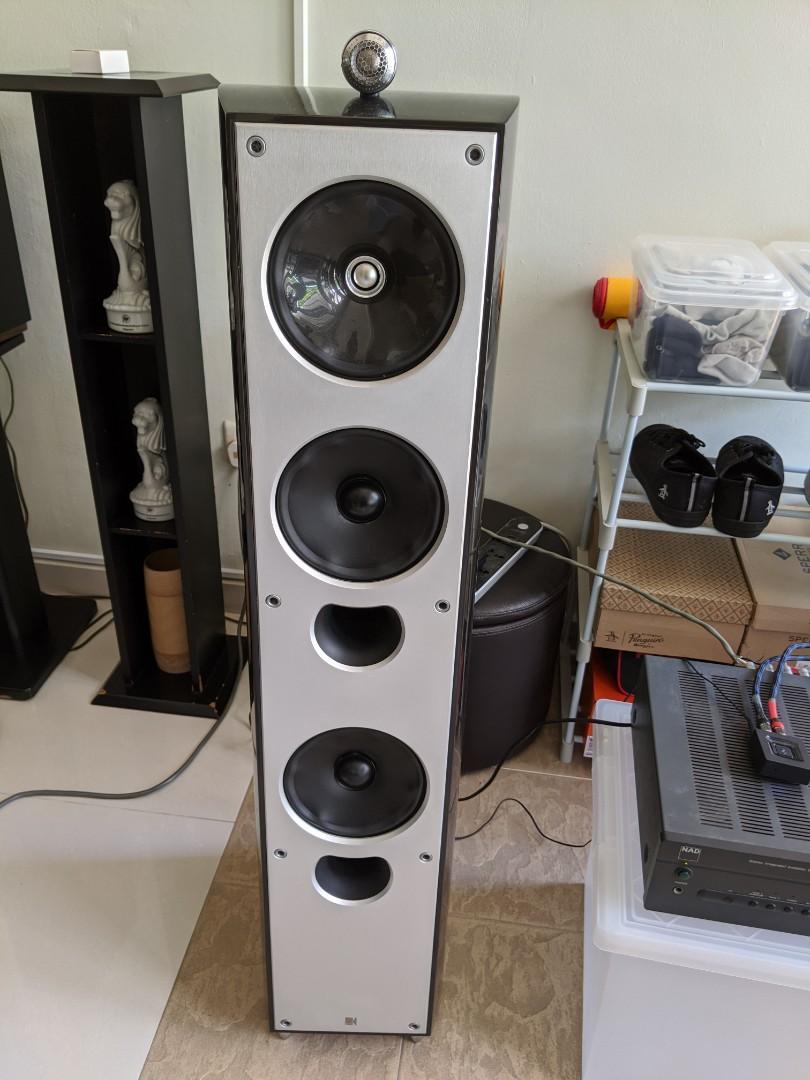 KEF XQ5 floorstanding speakers, Audio, Soundbars, Speakers & Amplifiers ...