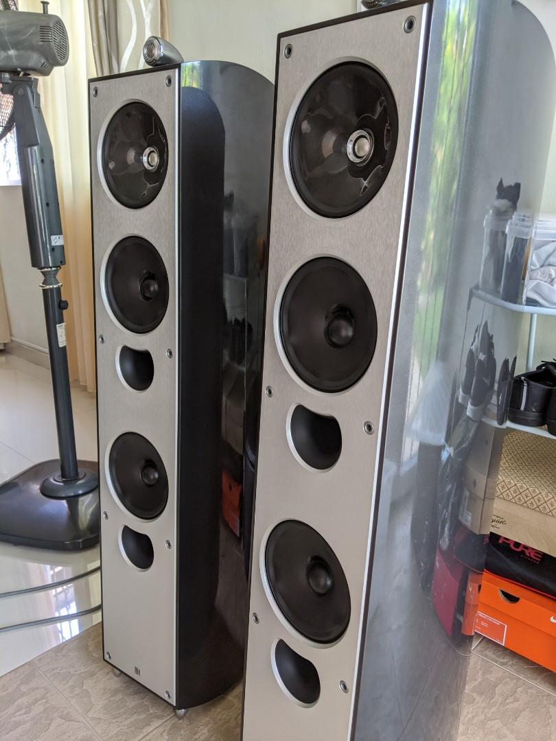 KEF XQ5 floorstanding speakers, Audio, Soundbars, Speakers & Amplifiers ...
