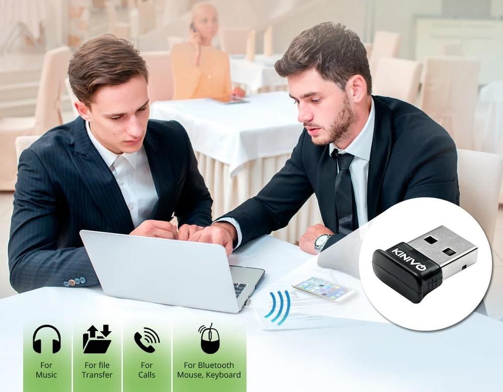 Kinivo BTD-400 Bluetooth 4.0 Low Energy USB Adapter - Works With ...