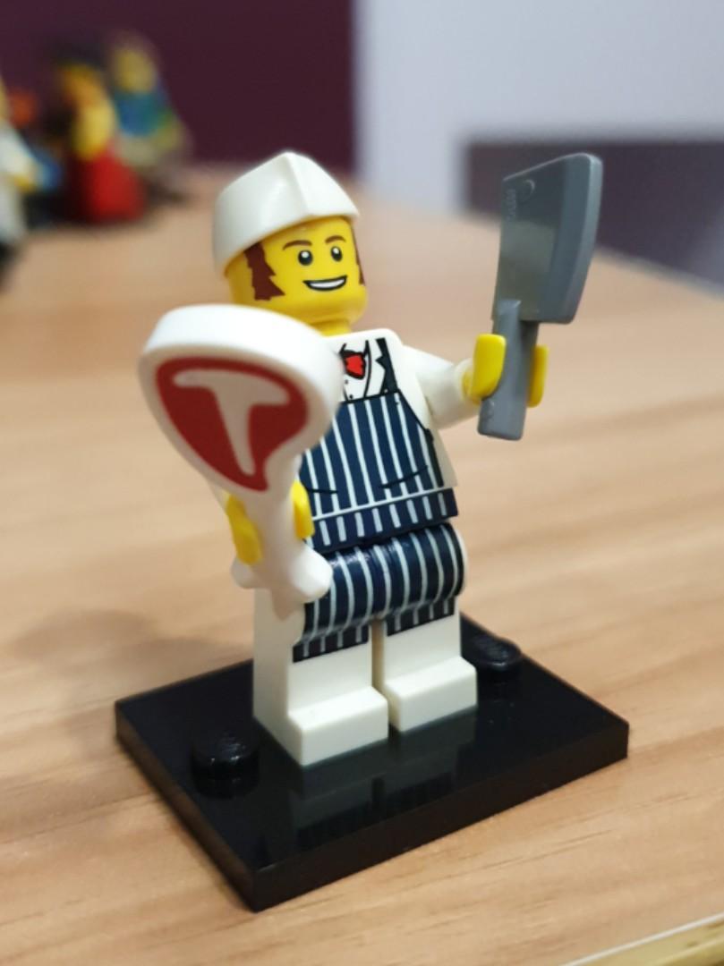 Lego Minifigure butcher, Hobbies & Toys, Toys & Games on Carousell