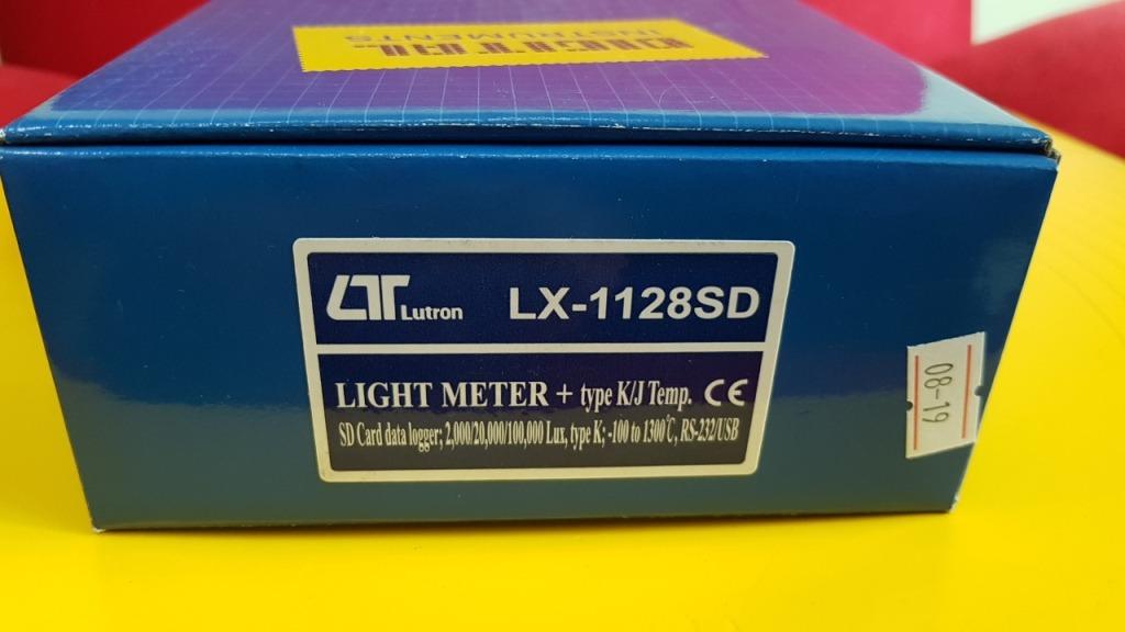 Light Meter, Datalogger, Illumination Recorder, Lux Meter, Lutron, LX-1128SD, Commercial ...