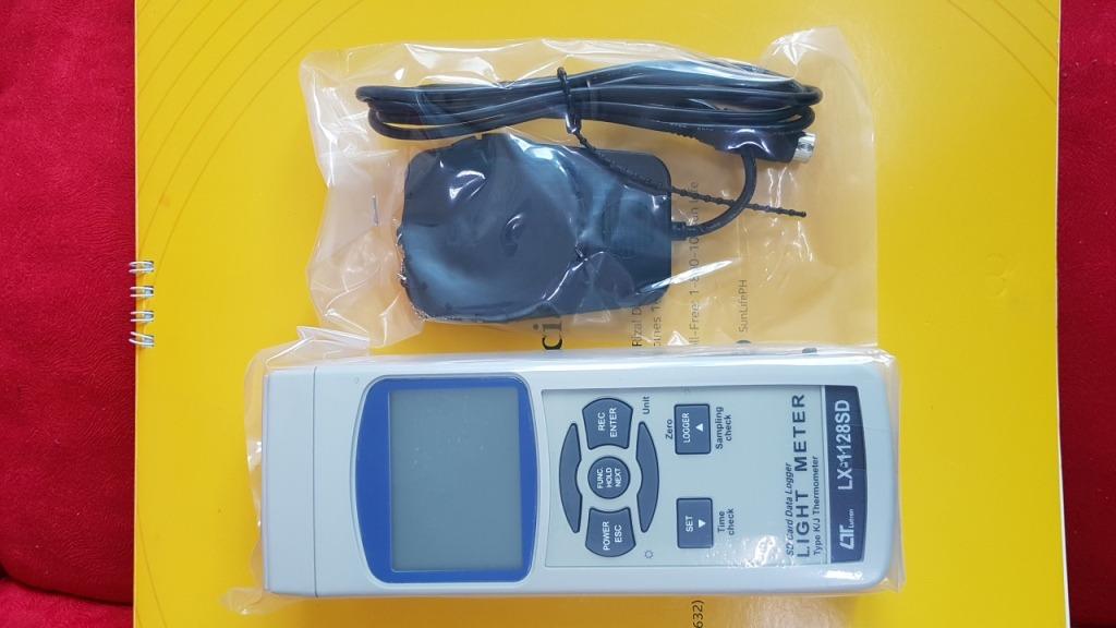 Light Meter, Datalogger, Illumination Recorder, Lux Meter, Lutron, LX-1128SD, Commercial ...