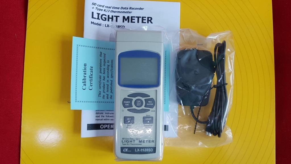 Light Meter, Datalogger, Illumination Recorder, Lux Meter, Lutron, LX-1128SD, Commercial ...