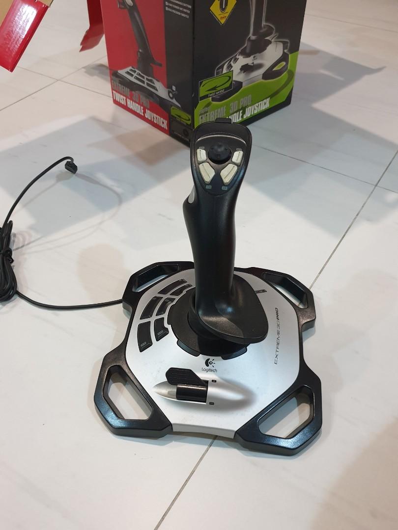 Logitech Twist Handle Joystick, Computers & Tech, Parts & Accessories ...