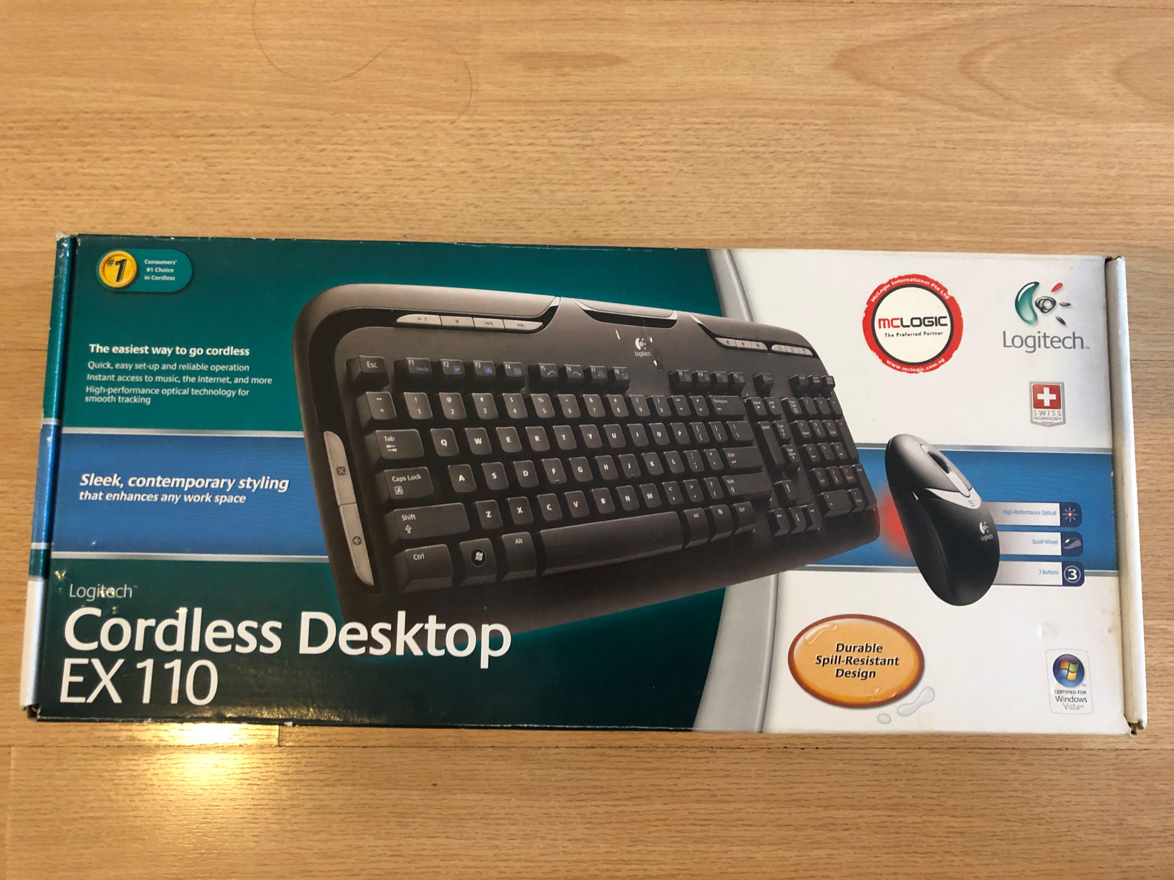 Logitech Wireless Keyboard & Mouse Set, Computers & Tech, Parts ...