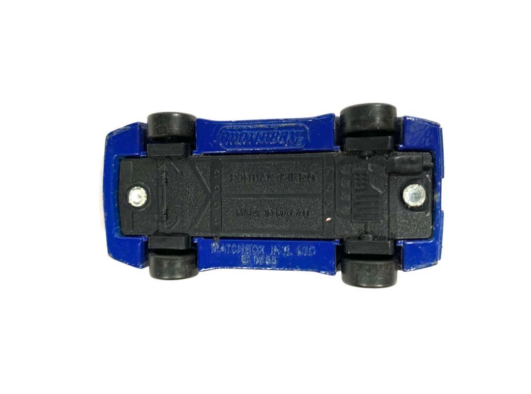 Vintage Matchbox Pontiac Fiero (Goodyear Livery) Loose Car, Hobbies ...