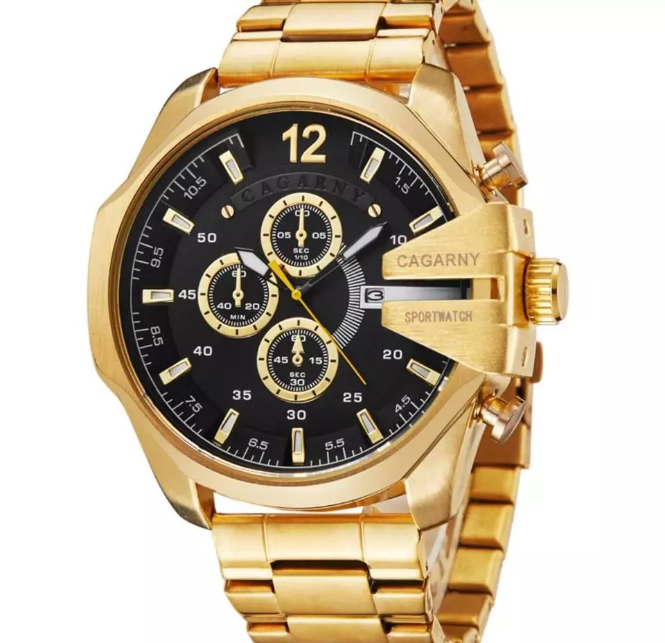 Men watch-cagarny, Men's Fashion, Watches on Carousell