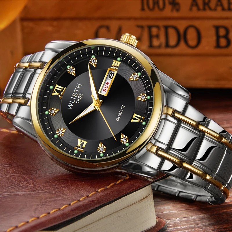 Men watch-wlisth wording, Men's Fashion, Watches on Carousell