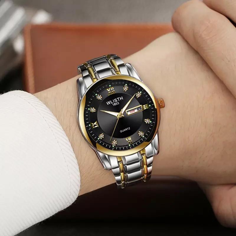 Men watch-wlisth wording, Men's Fashion, Watches on Carousell
