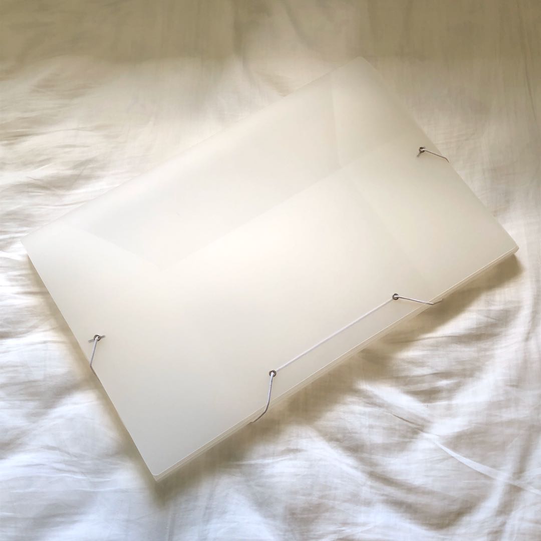Muji A3文件夾, 興趣及遊戲, 手作＆自家設計, 文具 - Carousell