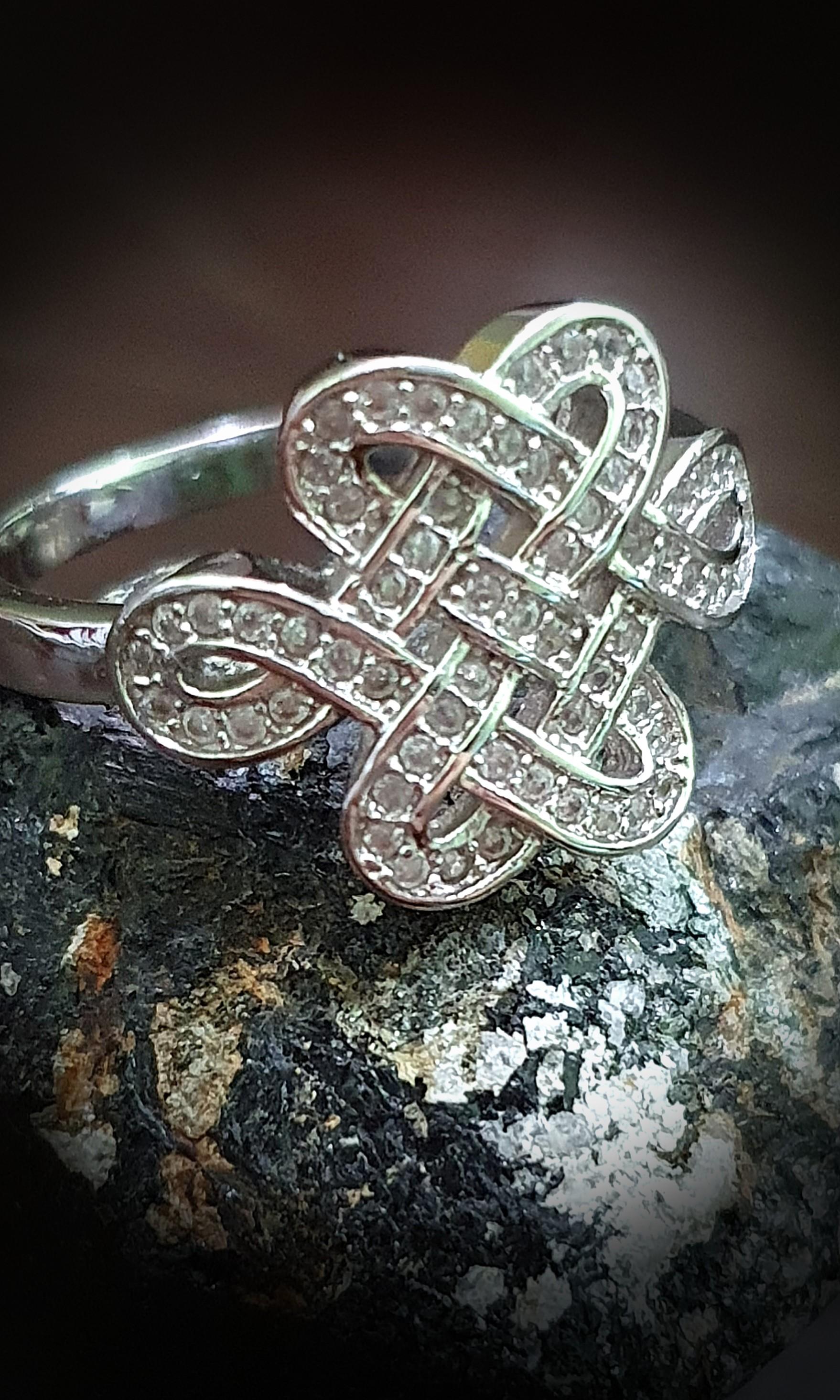 Mystic Knot Ring S925, Women's Fashion, Jewelry & Organisers, Body ...