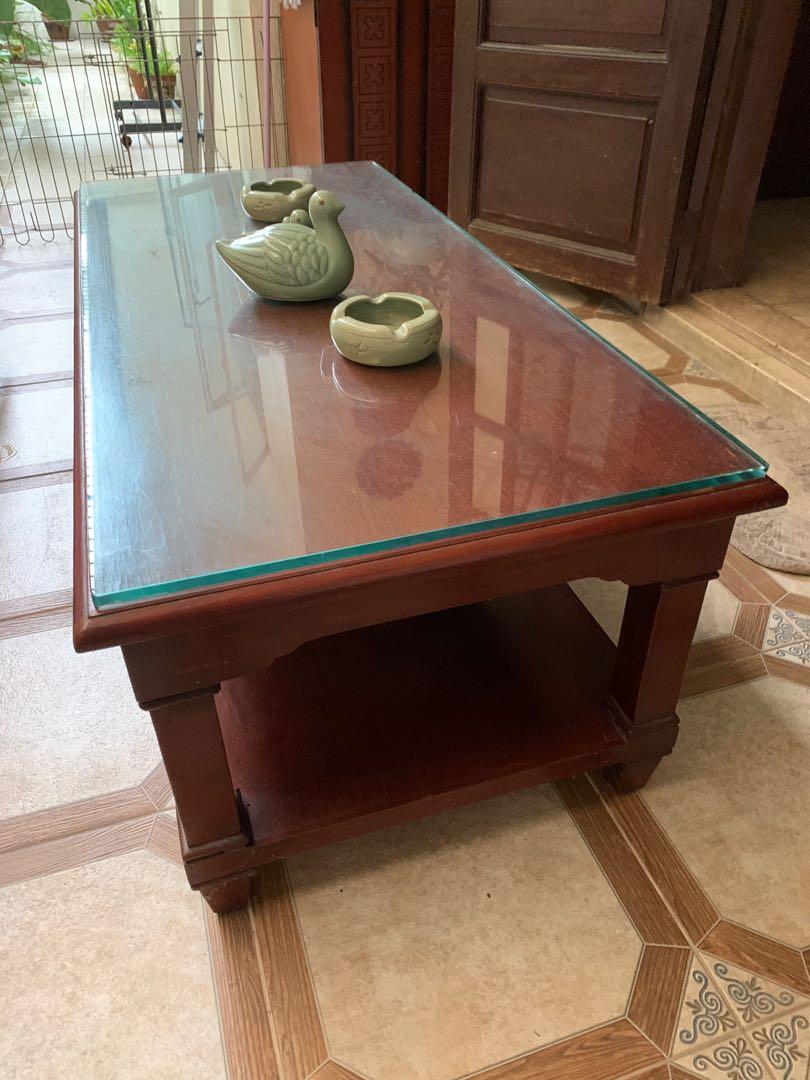 Narra Center Table (Rush Sale), Furniture & Home Living, Furniture ...