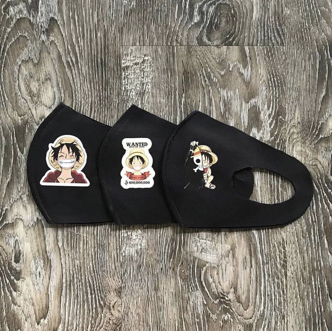One Piece Face Mask/ Luffy face mask / onepiece mask / one piece mask ...