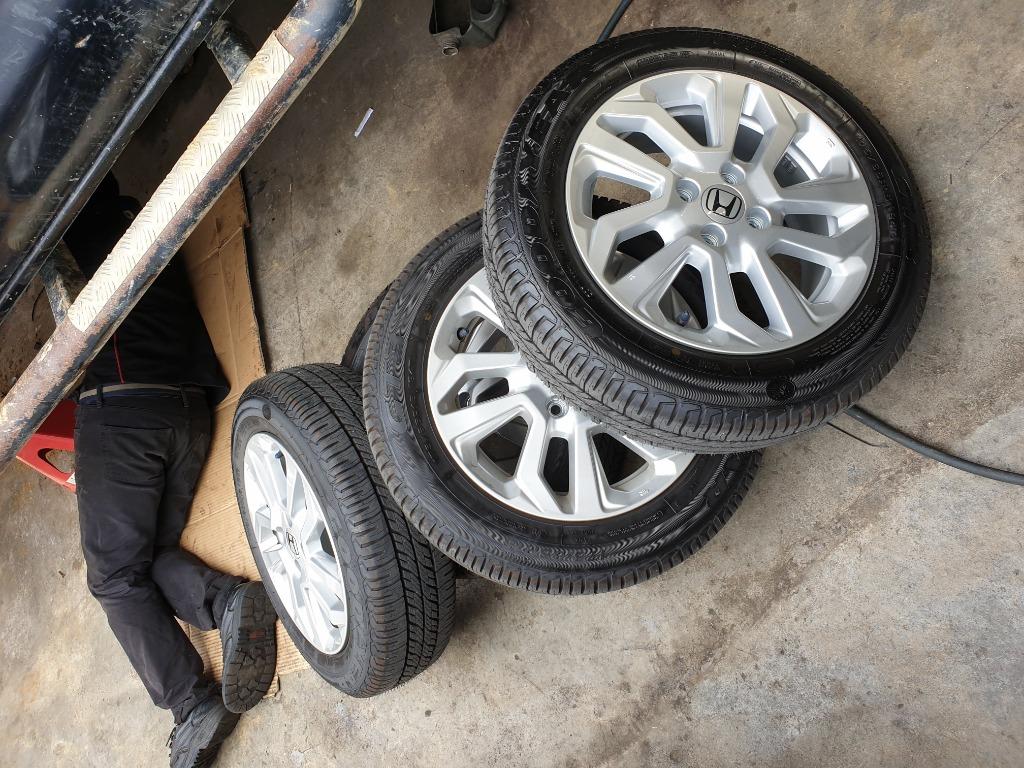 Original Honda Jazz Rims 15 Inch, Auto Accessories on Carousell