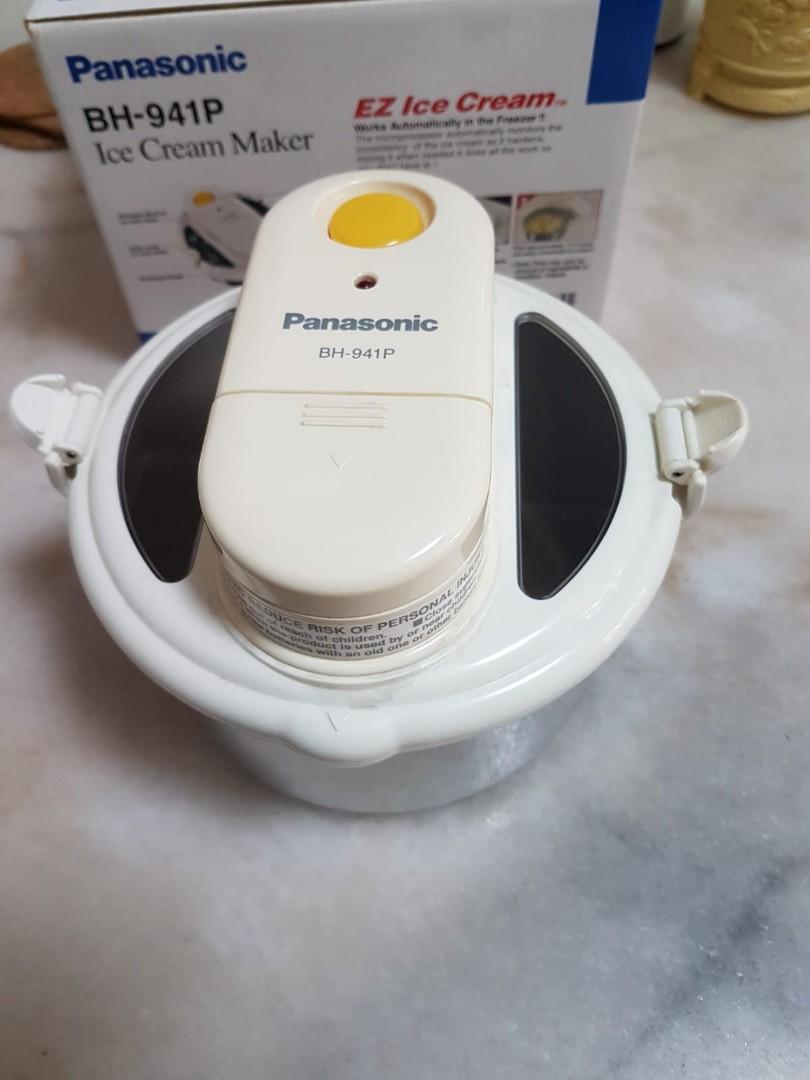 Panasonic ice cream Maker, TV & Home Appliances, Kitchen Appliances ...
