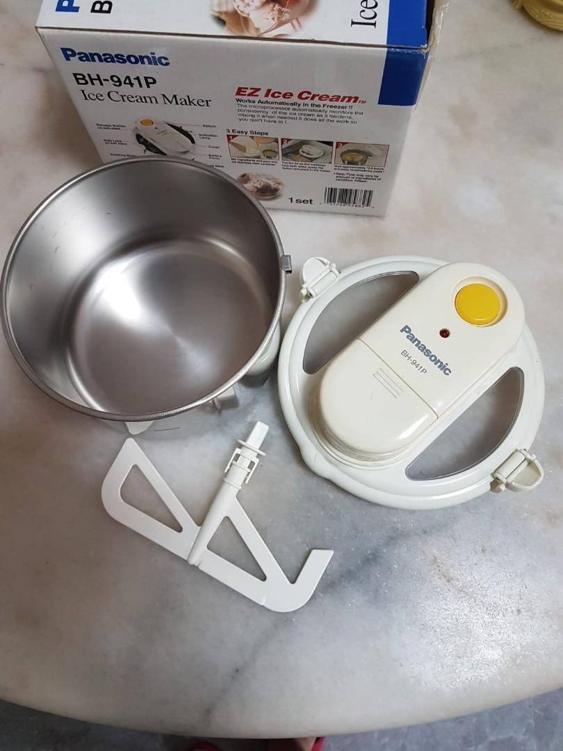 Panasonic ice cream Maker, TV & Home Appliances, Kitchen Appliances ...