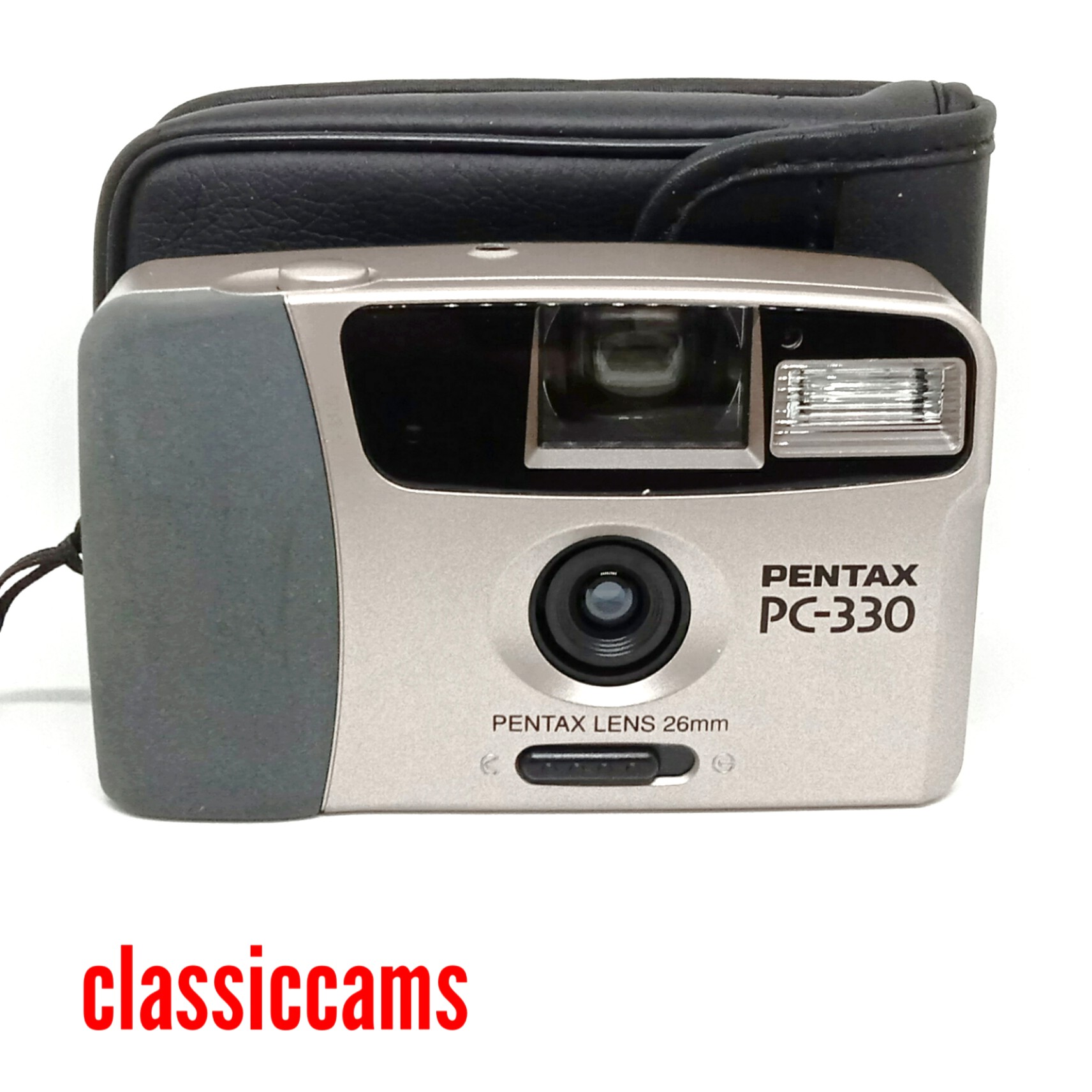 Pentax PC330 w/pouch 35mm Film Camera, Photography, Cameras on Carousell