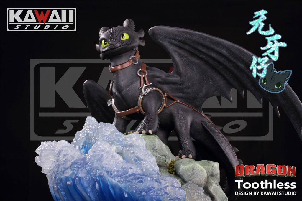 [PO] KAWAII STUDIO - TOOTHLESS FROM HOW TO TRAIN YOUR DRAGON, Toys ...