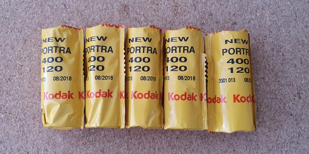 Portra 120 400 ISO x 5 rolls, Photography, Cameras on Carousell