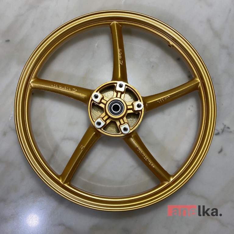 Racing Boy RCB SP522 Sport rims (GOLD/ MATTE BLACK), Motorcycles ...