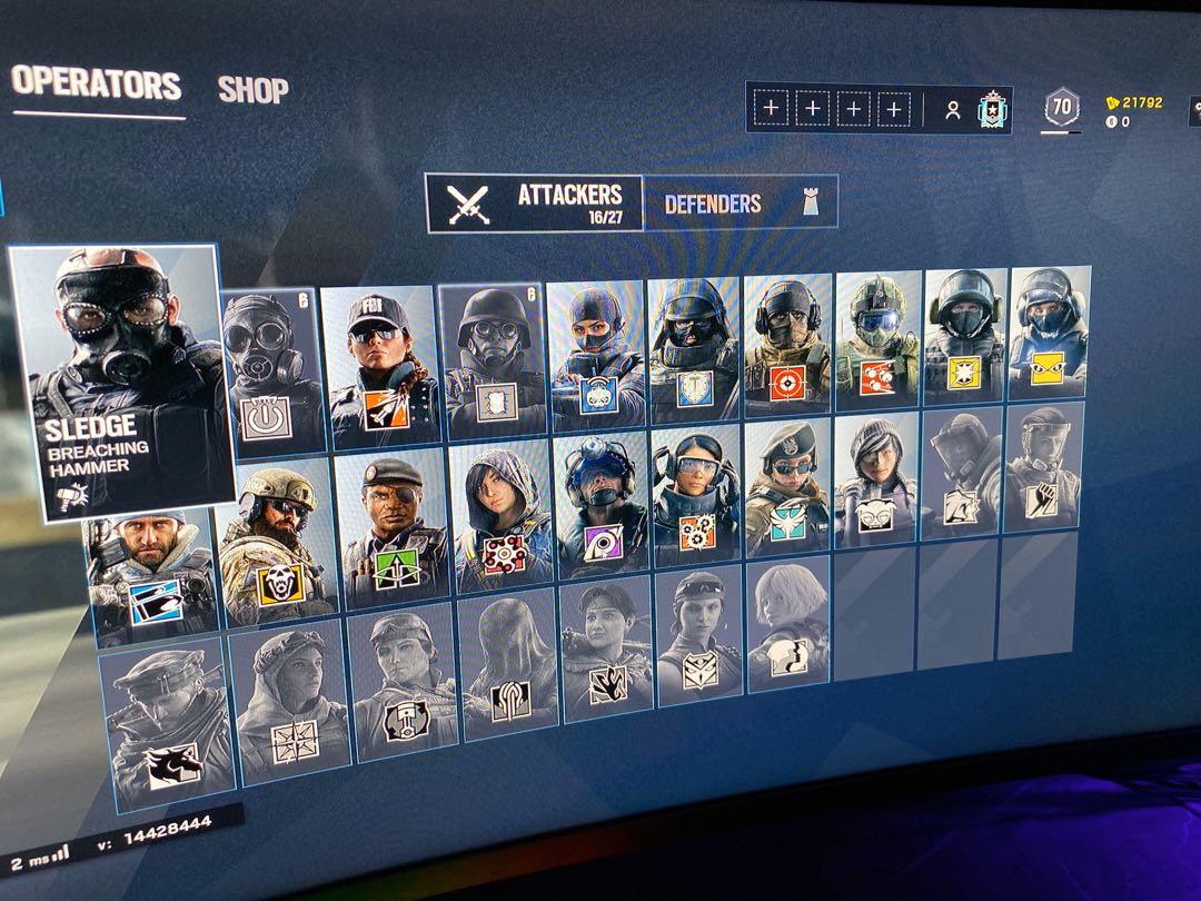 [PC] RAINBOW SIX SIEGE ACCOUNT PLAT 1, Video Gaming, Gaming Accessories ...