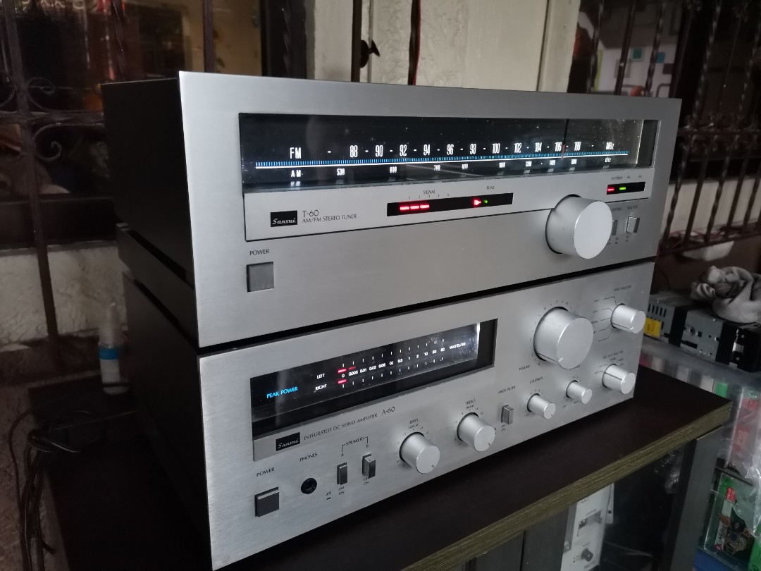 Sansui A60 amplifier T60 Tuner, Audio, Soundbars, Speakers & Amplifiers ...