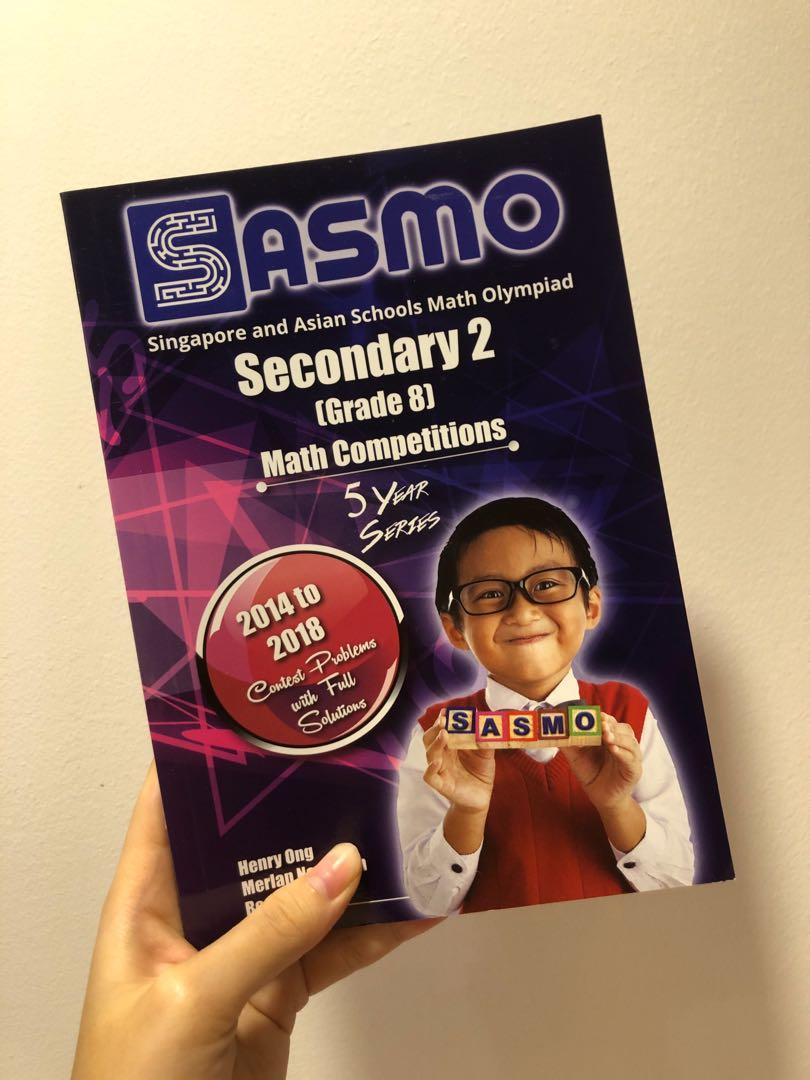 SASMO sec 2 [ Grade 8 ] 5 year series math olympiad competitions, Hobbies & Toys, Books ...