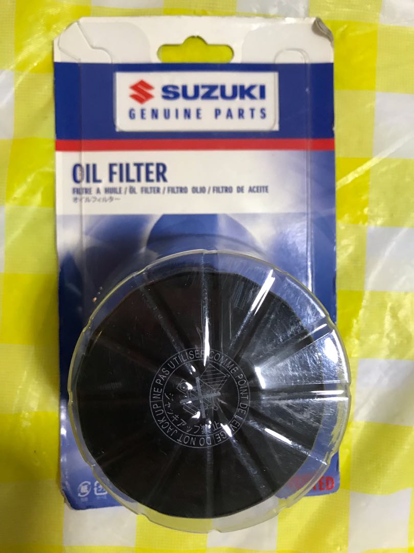 Suzuki original oil filter, Motorcycles, Motorcycle Accessories on ...