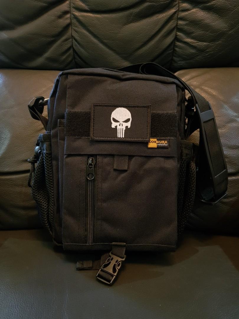 Tactical EDC Sling Bag Gun Bag with Holster Concealed Carry, Men's ...