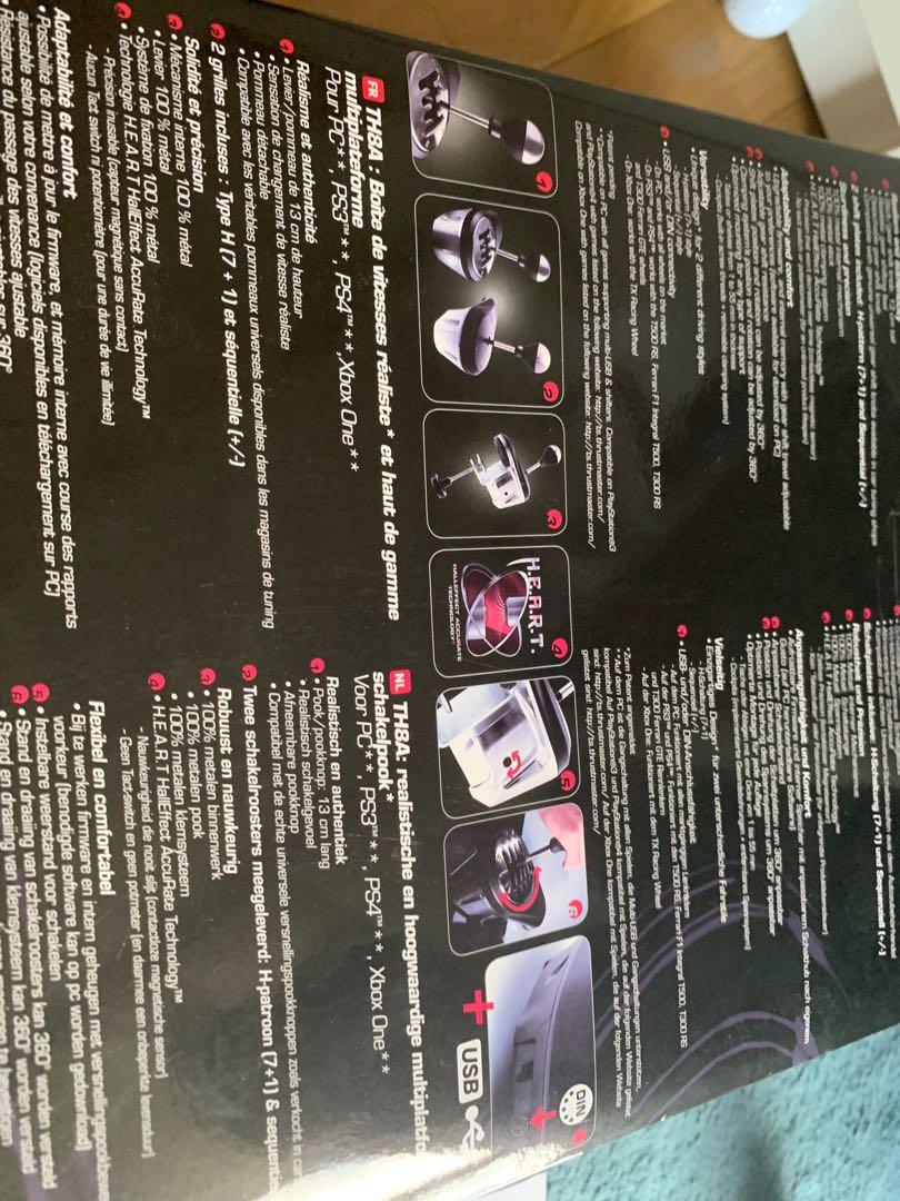 Thrustmaster TH8A Shifter/Sequential JDM Shifter, Computers & Tech ...