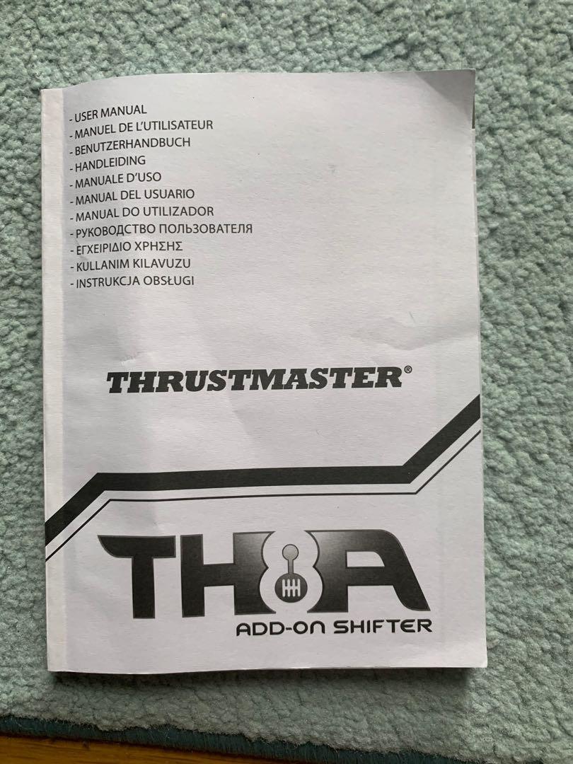Thrustmaster TH8A Shifter/Sequential JDM Shifter, Computers & Tech ...