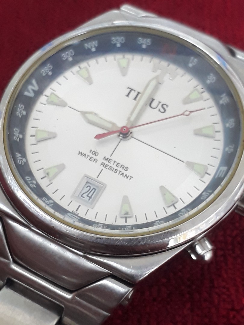 Titus quartz movement watch (38mm), Men's Fashion, Watches ...