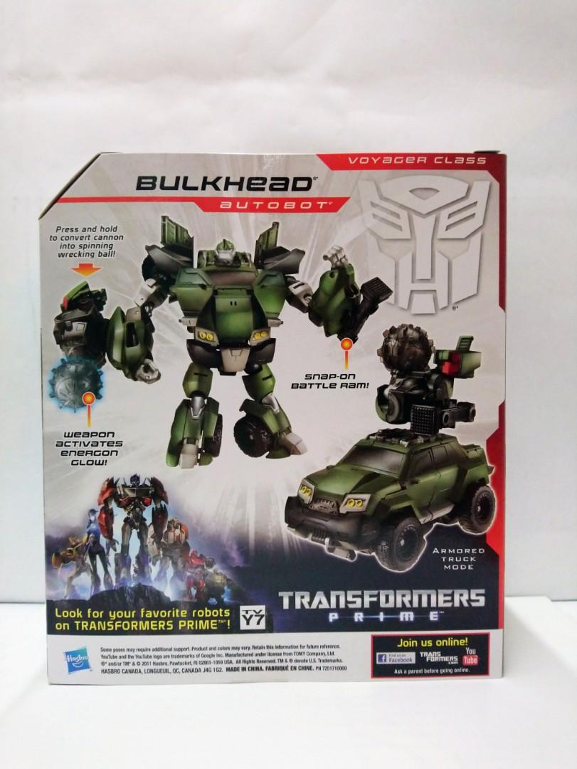Transformers Prime Voyager Bulkhead (Robots in Disguise [RID]), Hobbies ...