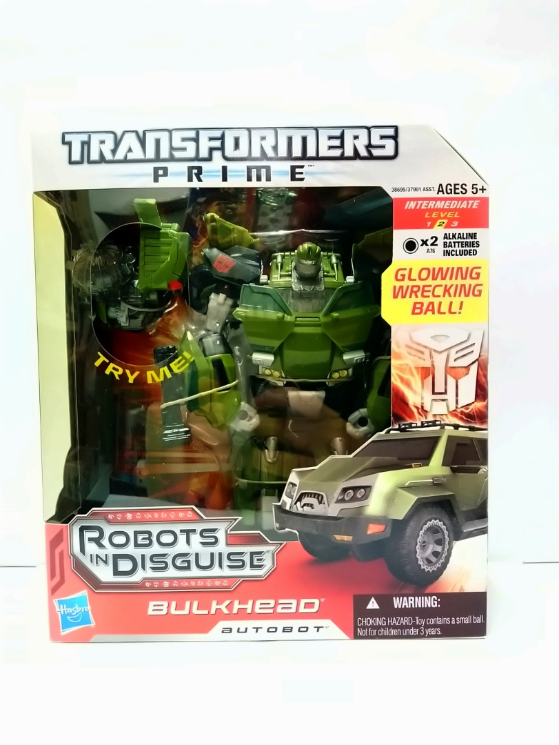 Transformers Prime Voyager Bulkhead (Robots in Disguise [RID]), Hobbies ...