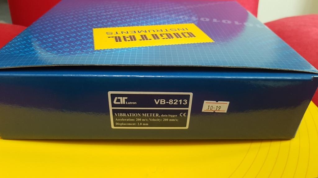 Vibrometer, Vibration Meter, Vibration Analyzer, Lutron, VB-8213 ...