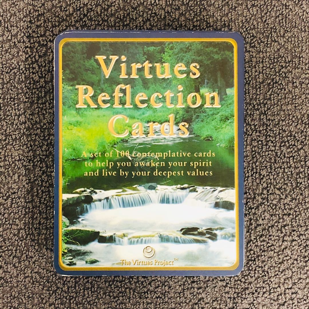 Virtues Reflection Cards (Pack of 100 Virtues) by The Virtues Project ...